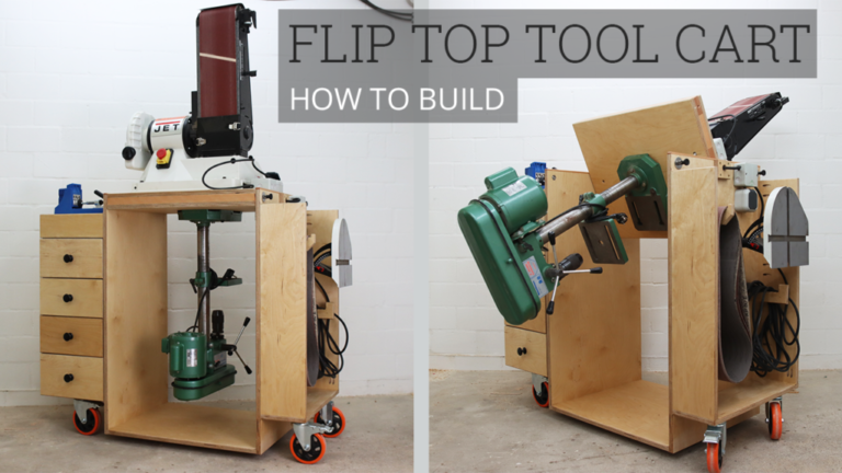 How to build a Flip Top Tool Stand - Bau-Woodworks
