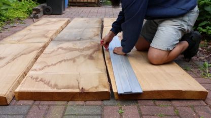 Building a DIY live-edge bed (woodworking How-To) PART 1 - Bau-Woodworks