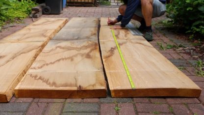 Building a DIY live-edge bed (woodworking How-To) PART 1 - Bau-Woodworks